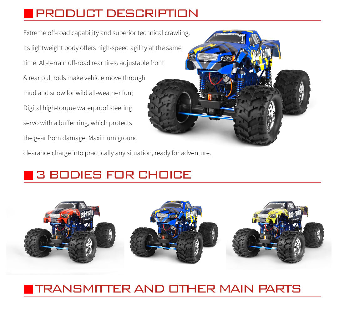 Bsd monster truck store